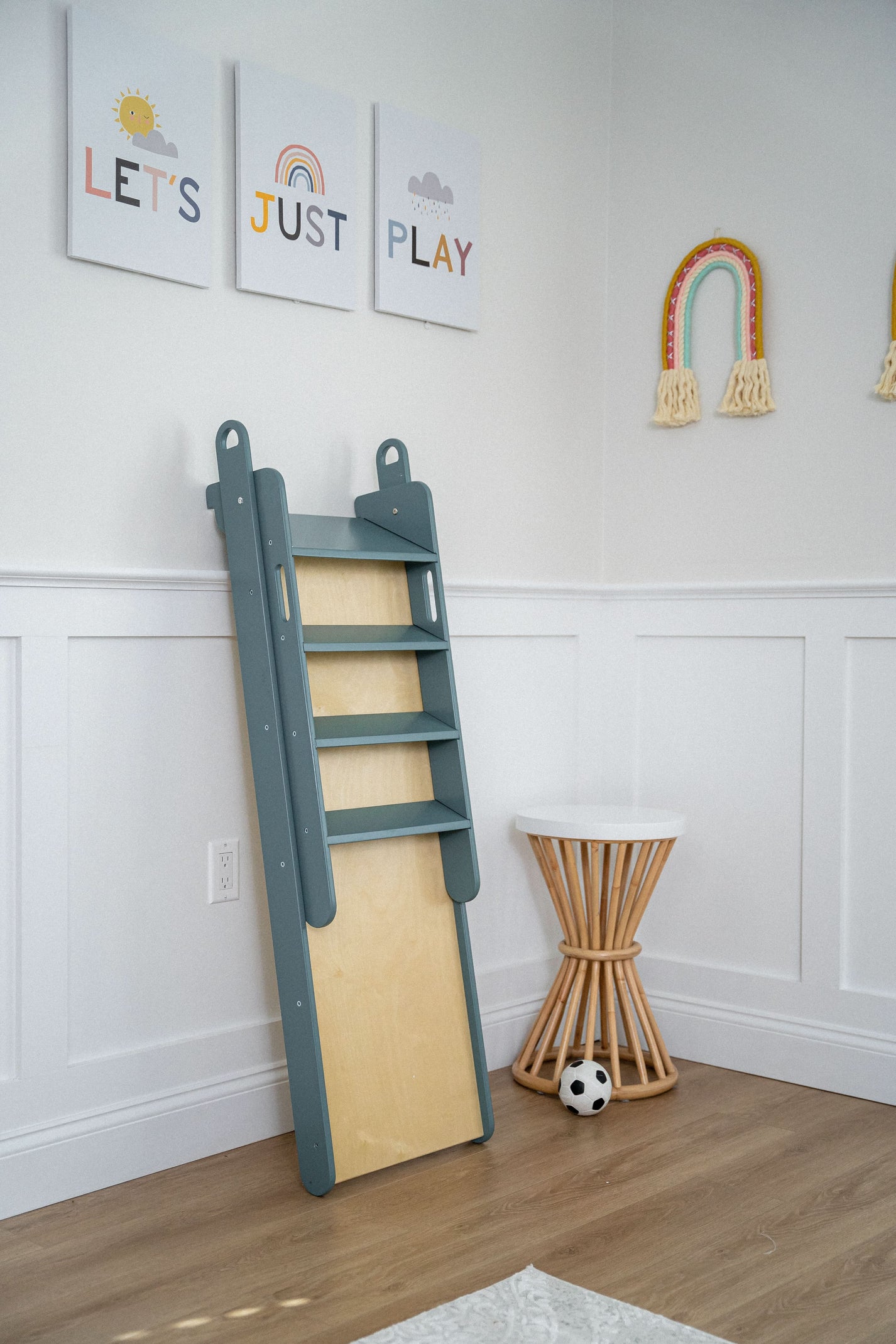 Holland Wooden Folding Slide for Toddlers & Kids | Avenlur – Avenlur.com